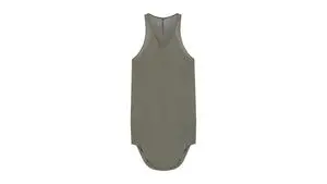 Rick Owens Basic Rib Tank - Green
