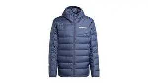 Adidas Terrex Light Down Climawarm Hooded Jacket - Shadow Navy Blue