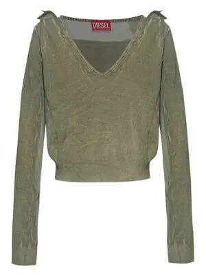 DIESEL Mdebi Knit - Leaf Green