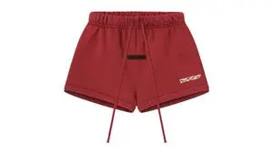 Fear Of God Essentials Running Short - Crimson