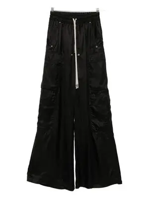 Rick Owens Pantaloni Cargobelas Pants - Black