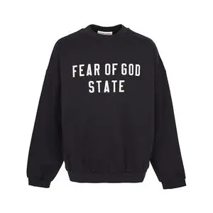 Fear Of God Essential Fleece Sweatshirt - Black