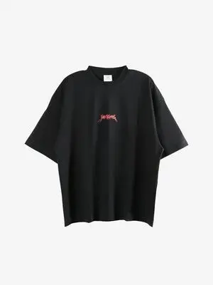 Vetements Metal Logo Regular T-shirt - Black