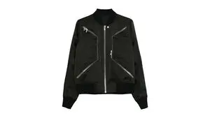 Rick Owens Heizer Flight Jacket - Black