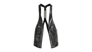 Rick Owens Bauhaus Vest - Black