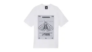 Adidas Y3 Nbhd Graphic T-shirt - Core White