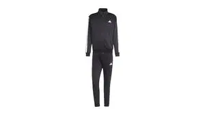 Adidas 3stripes Fleece Tracksuit - Black