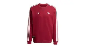 Adidas Arsenal Terrace Icons Sweatshirt - Team Coll Burgundy