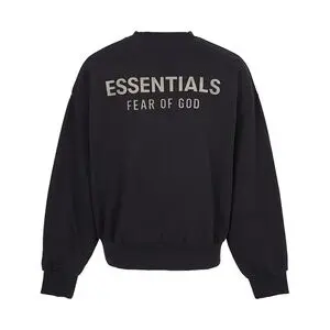 Fear Of God Essential Fleece Sweatshirt - Black