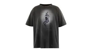SAINT MXXXXXX Sorayama Mask T-shirt - Black