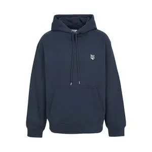 Maison Kitsuné Fox Head Hood Sweatshirt - Navy Blue