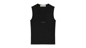 Fear Of God Essentials Rib Tank - Vintage Black