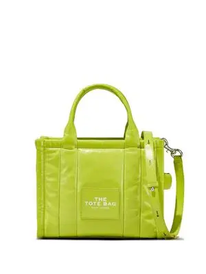 Marc Jacobs Shiny Crinkle Leather Small Tote Bag - Acidime