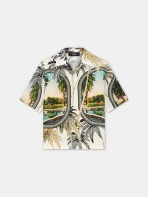 Amiri Paradise Bowling Shirt - Multicolor