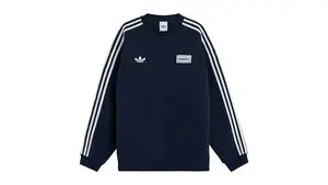Adidas Tour Oversized Crew Sweatshirt - Night Indigo