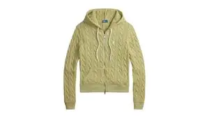 Polo Ralph Lauren Long Sleeve Full Zip Hoodie - Green