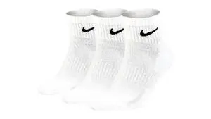 Nike Everyday Cushioned Training Low Socks - White