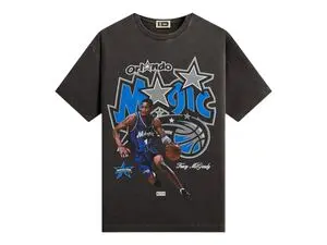 Kith Nba Allstar Orlando Magic Tracy Mcgrady Vintage Tee Shirt - Black