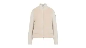 Moncler Stand Up Collar Zip Up Cardigan