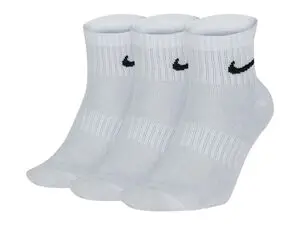 Nike Everyday Cushioned Lightweight Ankle Socks - White