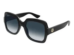 Gucci Rectangular Sunglasses - Black/grey