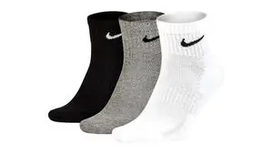 Nike Everyday Cushioned Training Low Socks - Grey