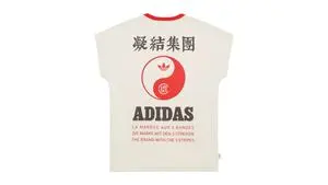 Adidas X Clot Chinese New Year Collection By Edison Chen Dolman T-shirt - White