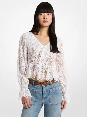 Michael Kors Floral Blouses
