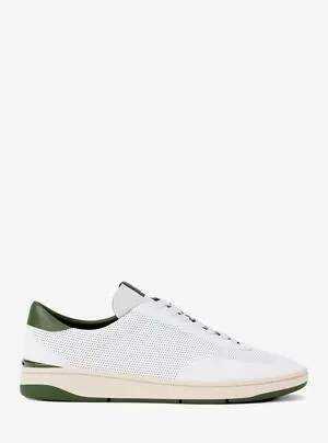 Michael Kors Wilton Perforated Leather Sneaker - Green