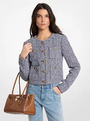 Michael Kors Tweed Jacket - Blue