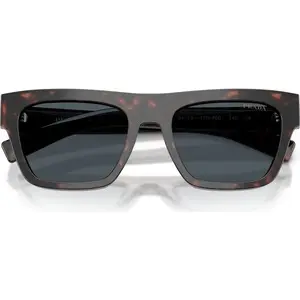 Prada 54mm Rectangular Sunglasses