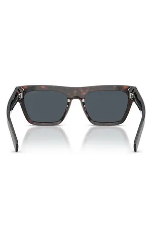 Prada 54mm Rectangular Sunglasses