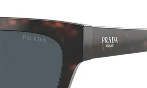 Prada 54mm Rectangular Sunglasses