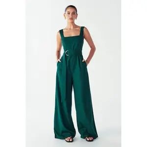 WILLA Graces Jumpsuit - Emerald