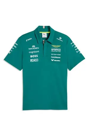 PUMA Aston Martin Formula 1 Polo - Green Lux