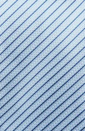 David Donahue Stripe Silk Tie