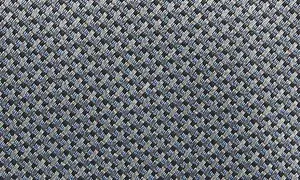 David Donahue Jacquard Silk Neck Tie - Gray