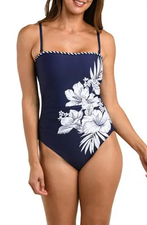 La Blanca Mariner One-piece Swimsuit - Indigo