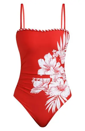 La Blanca Mariner One-piece Swimsuit - Ruby