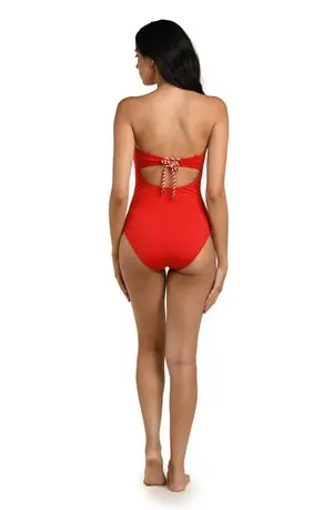 La Blanca Mariner One-piece Swimsuit - Ruby