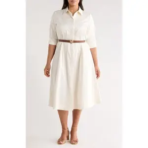 Anne Klein Belted Day Dresses