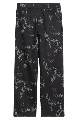 SANTO STUDIO Flower Pattern Milano Pants