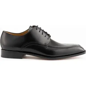 FERRINI French Calf Leather Lace Up - Black