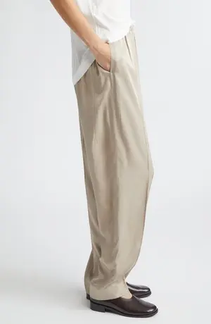 GIA STUDIOS Anne Satin Cocoon Trousers