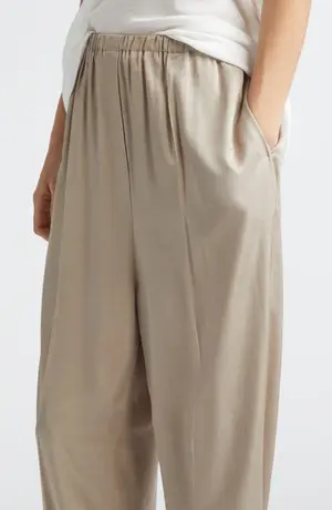 GIA STUDIOS Anne Satin Cocoon Trousers