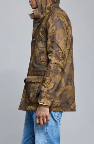 Billy Reid Waxed Cotton Lodge Jacket