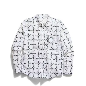 Billy Reid Pelican Plaid Cotton Button-up Shirt - White
