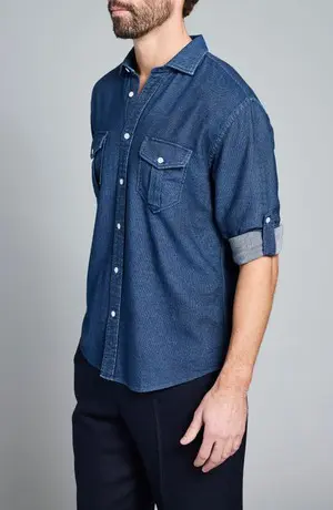 Billy Reid Scout Cotton Button-up Shirt