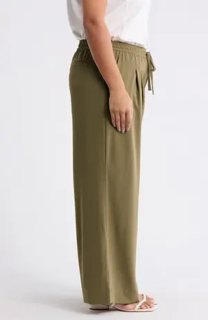 Lyssé Mae Pleated Drawstring Pants