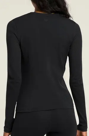 Wilson Pro Seamless Long Sleeve Top - Black